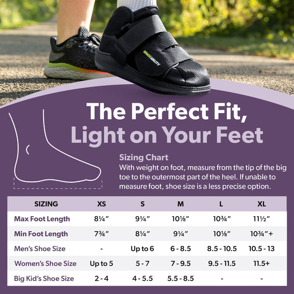 Best Closed Toe Medical Shoe | Fractured Foot Support