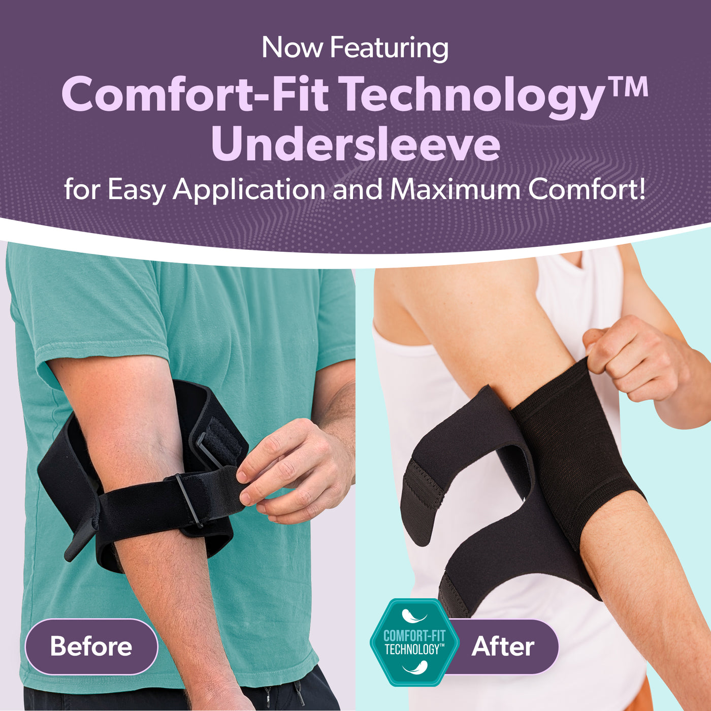 Bursitis Elbow Pad Brace | Olecranon Padded Sleeve & Bursa Wrap